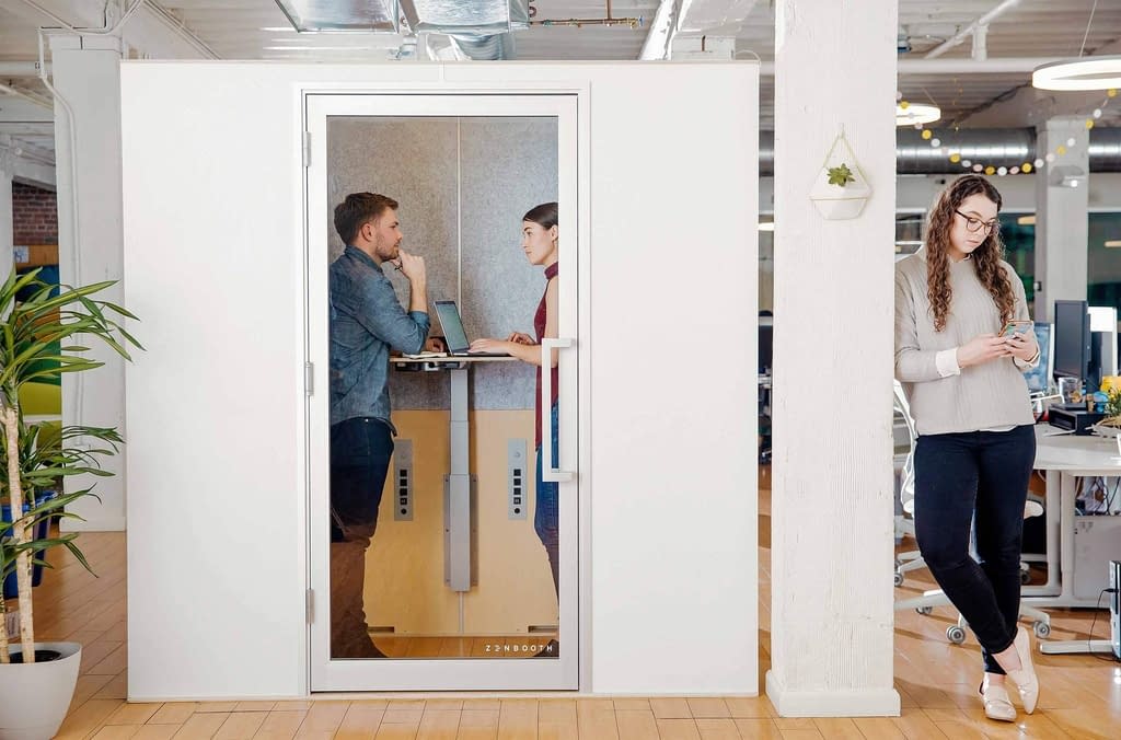 Best phone booths & meeting pods for your flex office — FLYDESK