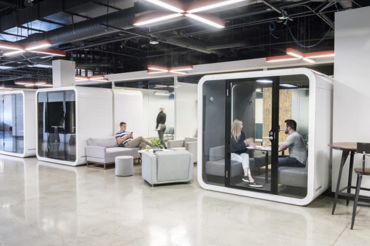 Best phone booths & meeting pods for your flex office — FLYDESK