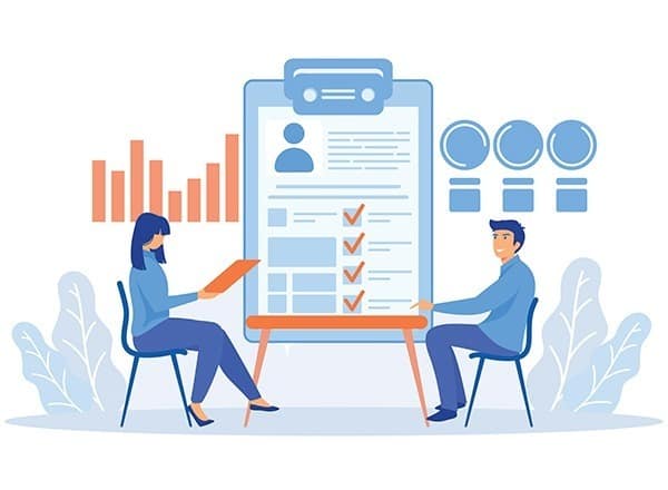 Performance Evaluation in a Hybrid Company — FLYDESK