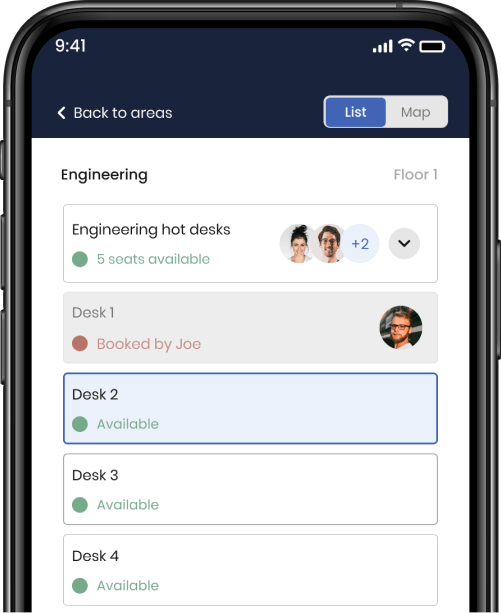 Desk Booking System — FLYDESK