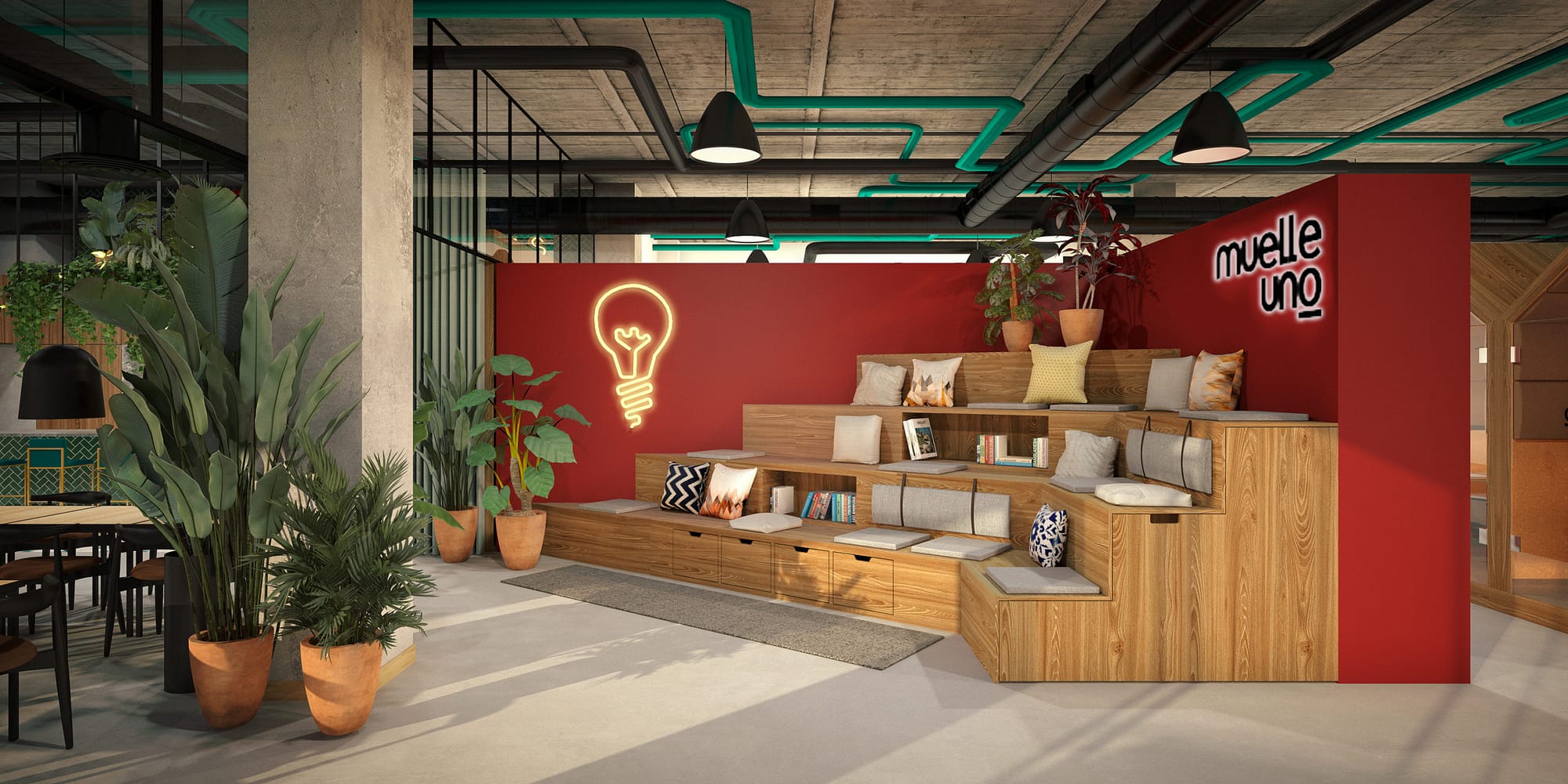 Coworking Paseo del Muelle Uno - FLYDESK certified workspace